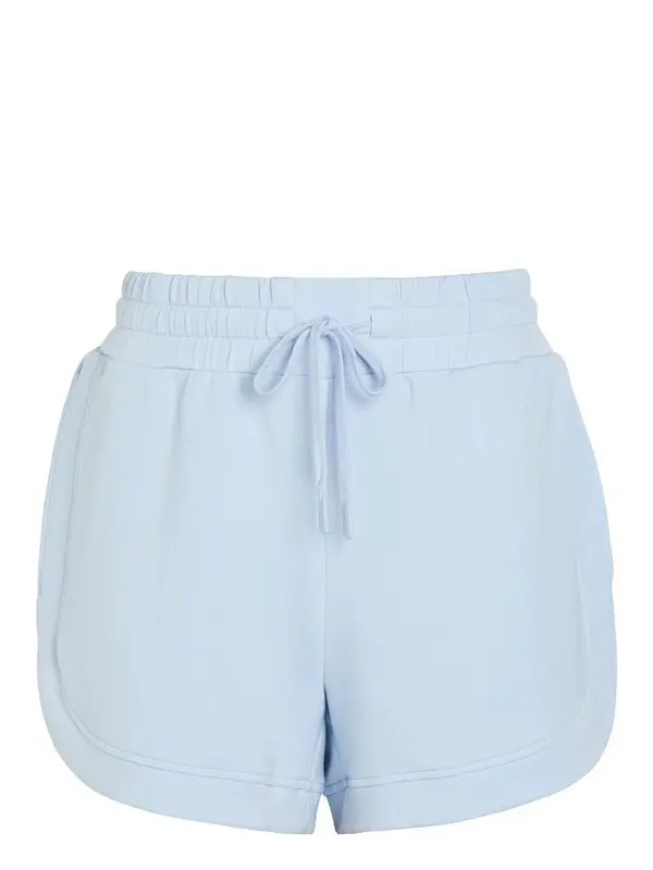 Varley Ollie Jersey Shorts - Light Blue