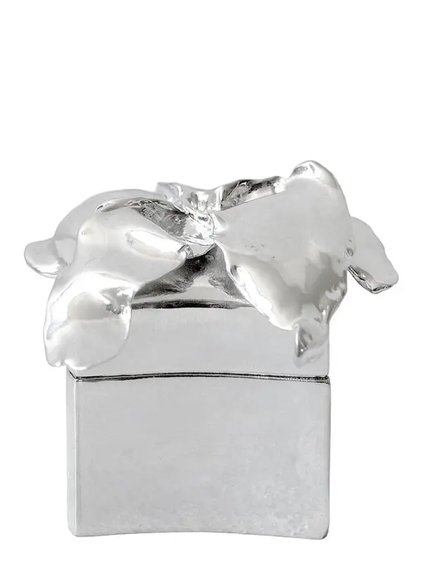 Completedworks Flower-plated Trinket Box - Silver