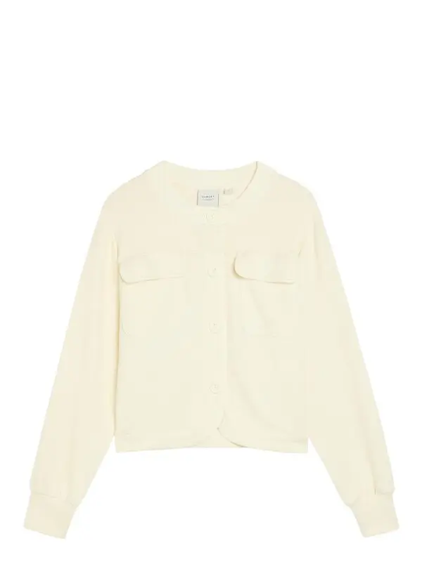 Varley Hartwell Button-through Cardigan - Cream