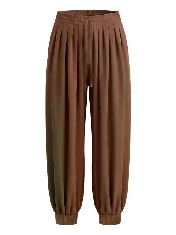 NICHOLAS Liselle Tapered Trousers - Brown