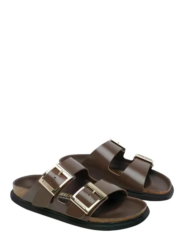 BIRKENSTOCK Arizona Buckle-embellishment Sandals - Brown