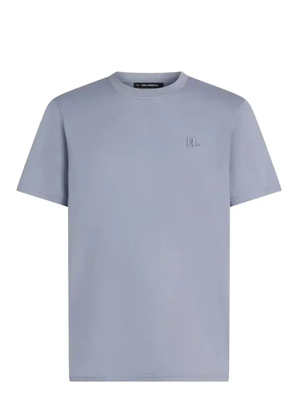 Karl Lagerfeld Monogram Regular T-shirt - Blue
