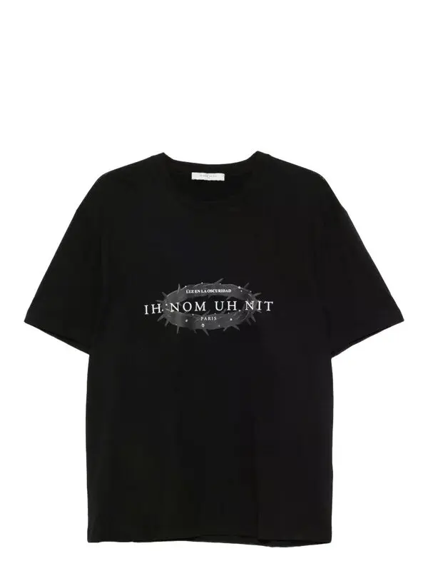 IH NOM UH NIT Logo-print T-shirt - Black