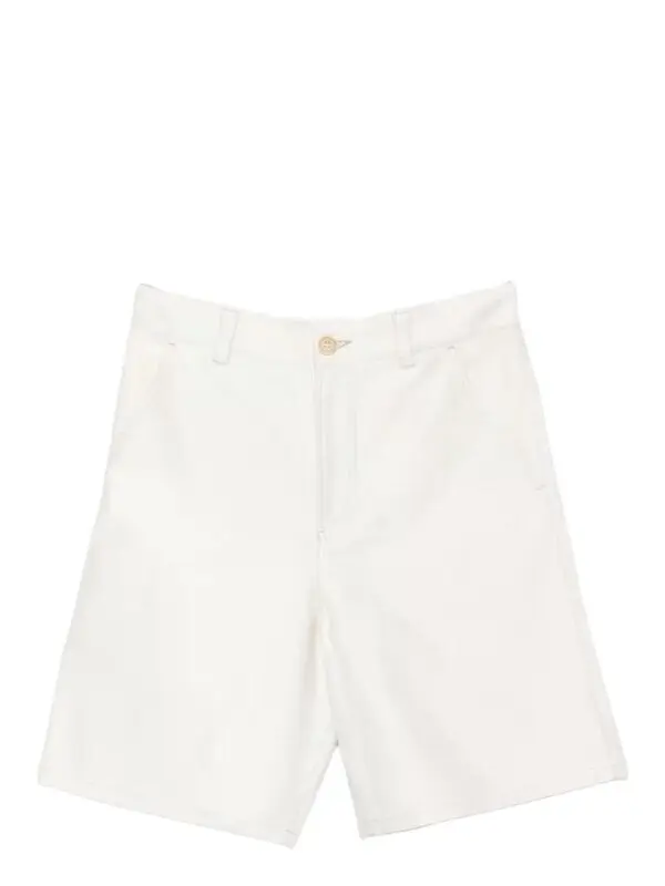 A.p.c. Belt-loop Patch-pocket Shorts - Neutrals