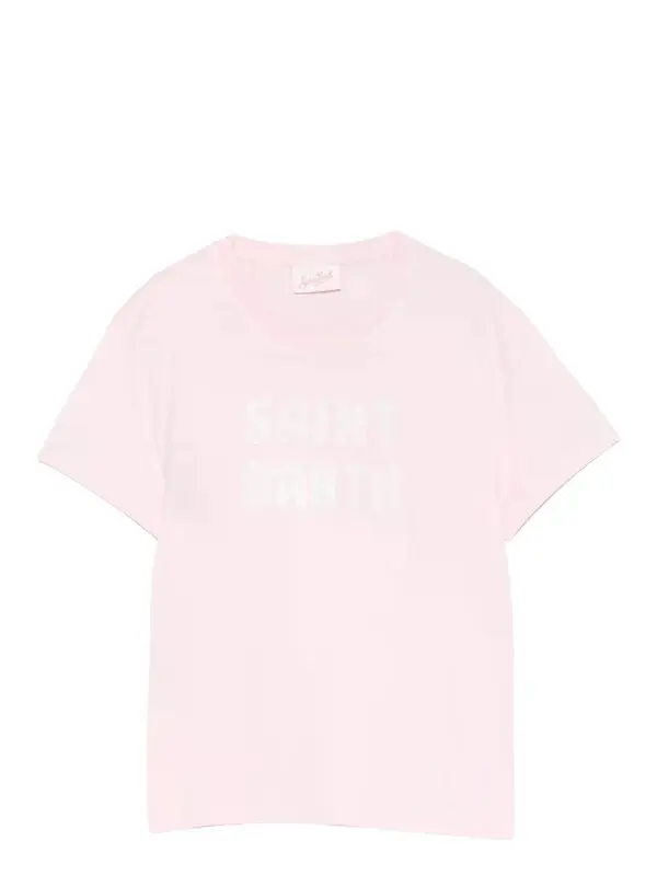 MC2 SAINT BARTH Emilie Sequin-embellished T-shirt - Pink
