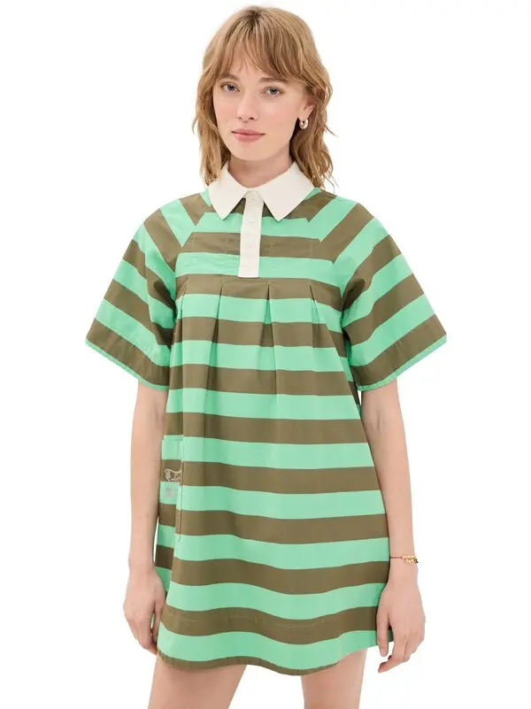 DAMSON MADDER Maggie Mini Polo Dress - Multi