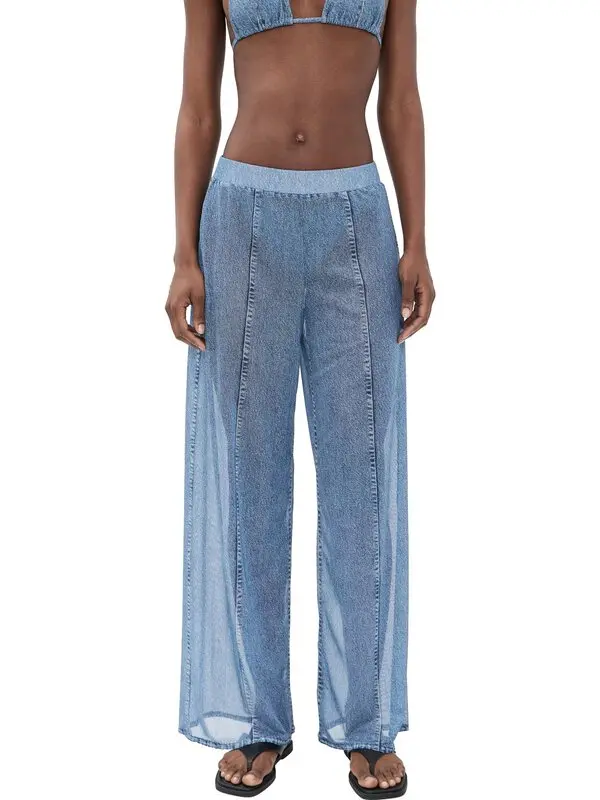 Rag & Bone Miramar Wide Leg Pants - Minetta