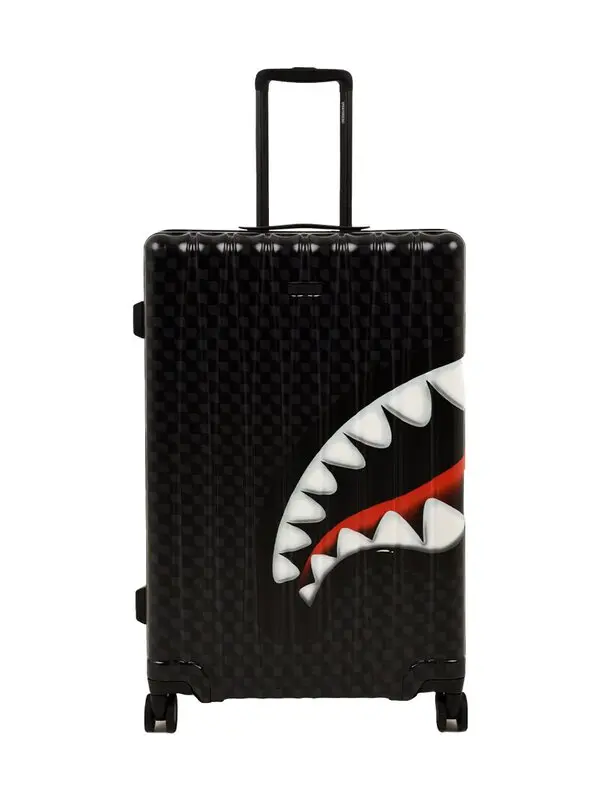 SPRAYGROUND Shark Mouth Luggage - Black