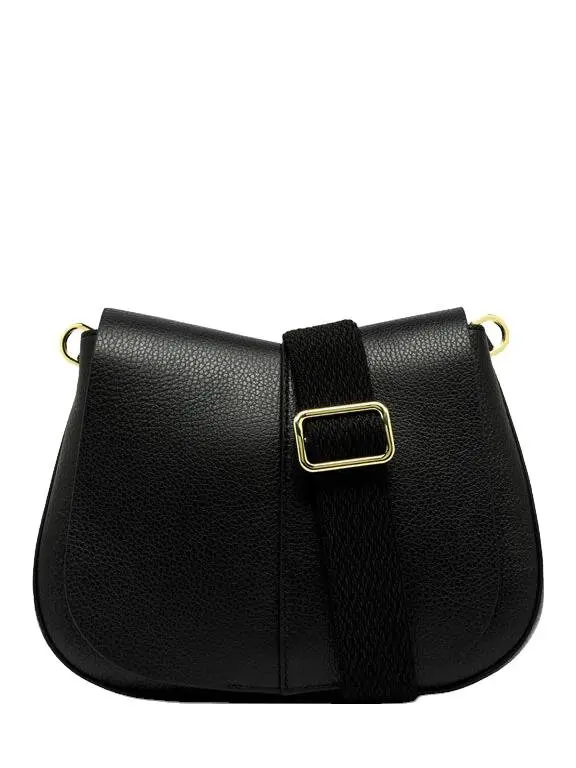 GIANNI CHIARINI Firenze Helena Round Bag - Nero