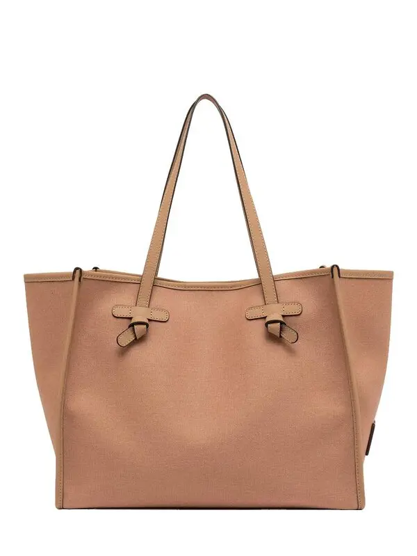 GIANNI CHIARINI Firenze Shopping Tote Bag - Blush/panna/clay