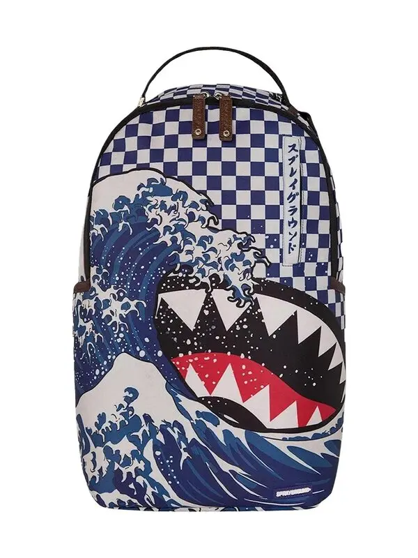 SPRAYGROUND Backpack With Printed Design - Blue