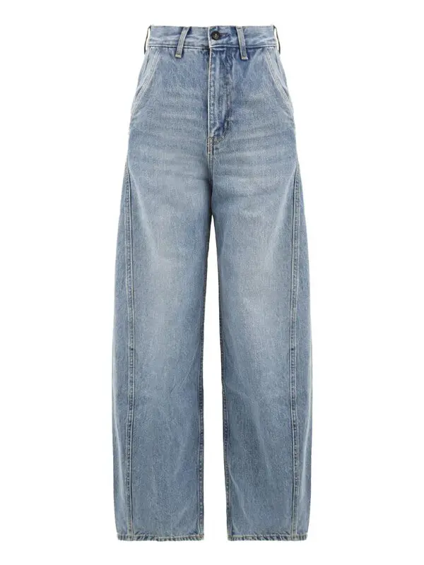 SIVIGLIA Light Wash Wide Leg Jeans - Blue