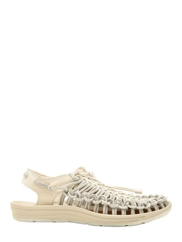 Keen Uneek Leather & Cord Sandals - Atmosphere Birch