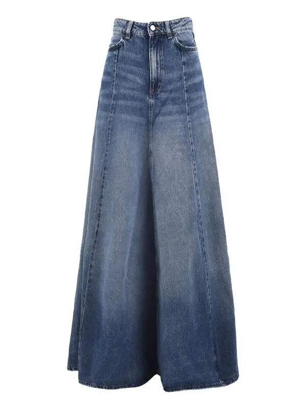 ICON DENIM LOS ANGELES Oversized Maxi Skirt - Eclipse