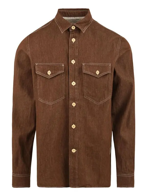 Paul Smith Recycled Cotton Denim Workwear Jacket - Rinse Wash