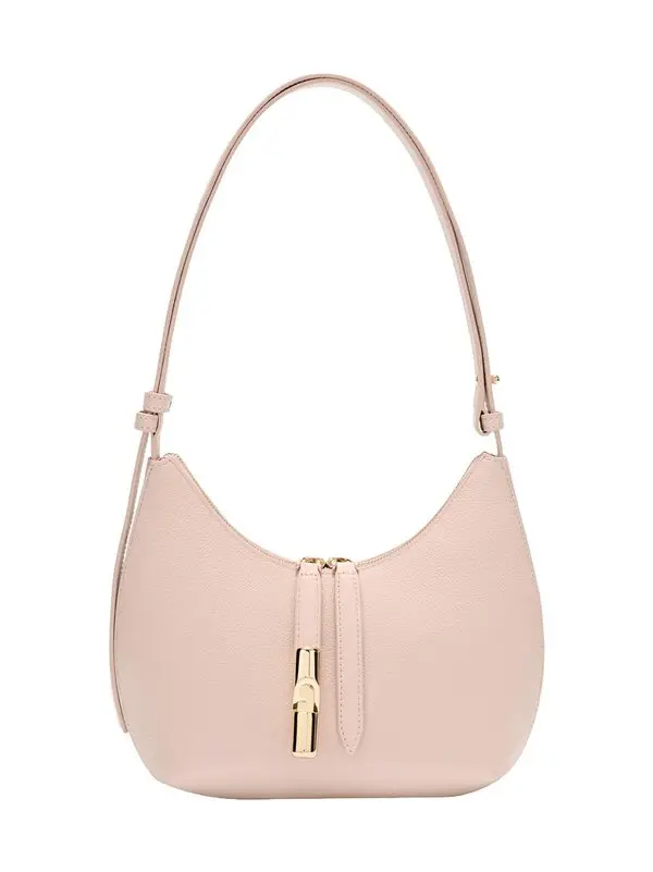 Furla Goccia Shoulder Bag - Dusty Pink