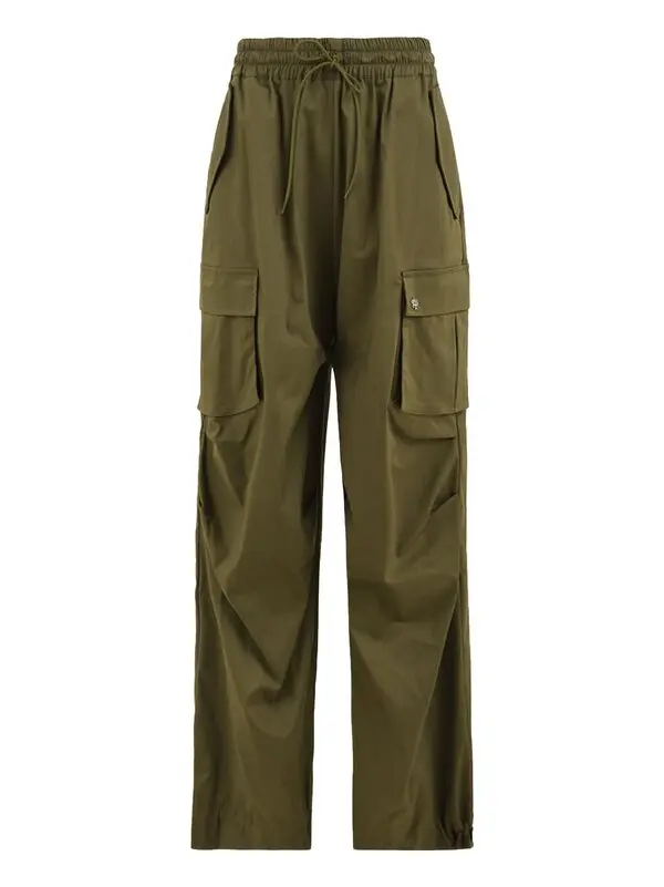 ANIYE BY Cargo Drawstring Trousers - Army
