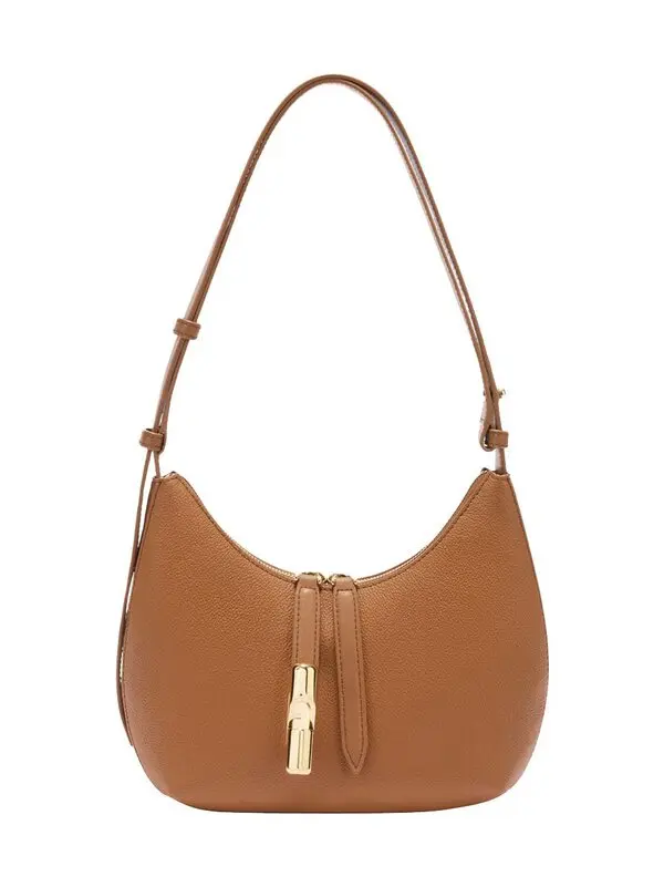 Furla Goccia Shoulder Bag - Brown
