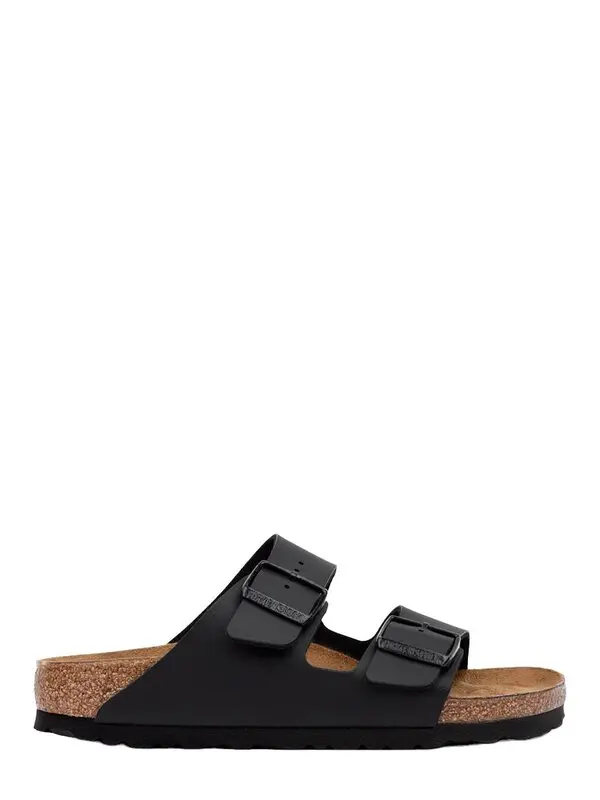 BIRKENSTOCK Arizona Sandals With Marble Effect Sole - Black