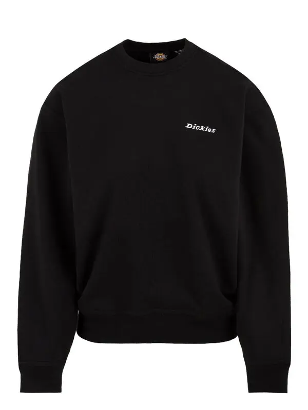 Dickies Loretto Relaxed Fit Heavyweight Cotton Sweater - Black