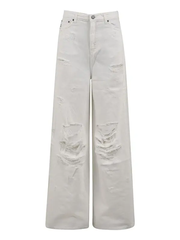 ANIYE BY Chloe Straight Leg Jeans - White