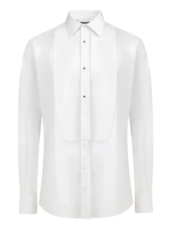 Dolce & Gabbana Long Sleeve Shirt - White