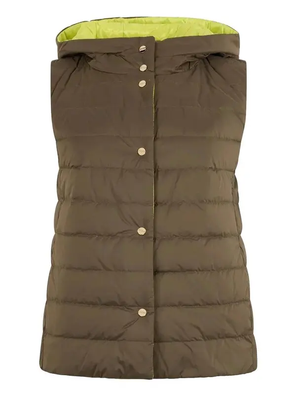 Herno Padded Down Vest - Green