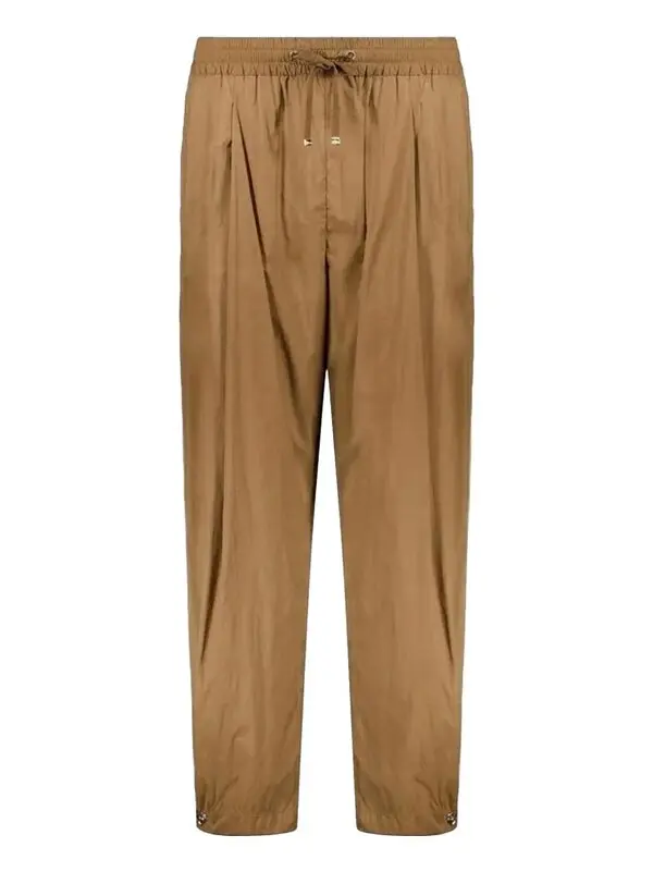 Herno Drawstring Waist Polyamide And Elastane Pants - Brown
