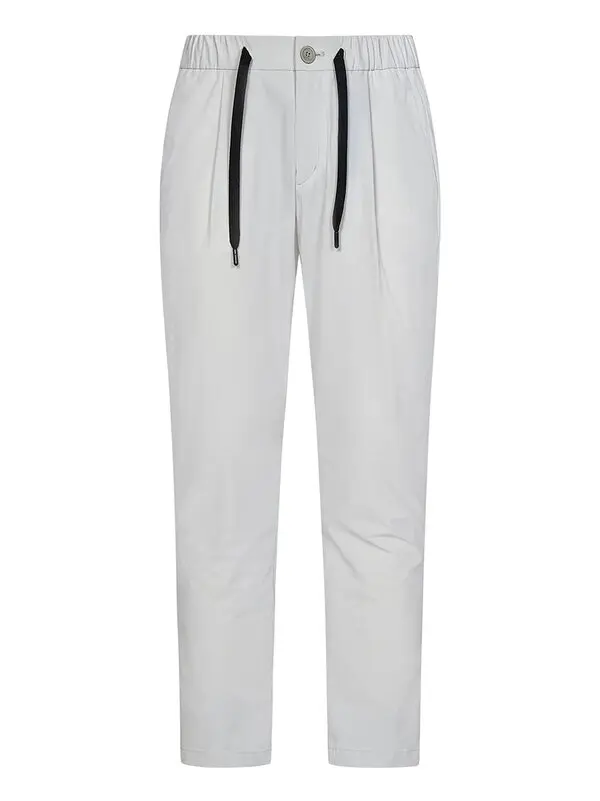 Herno Nylon Drawstring Waist Pants - Gray