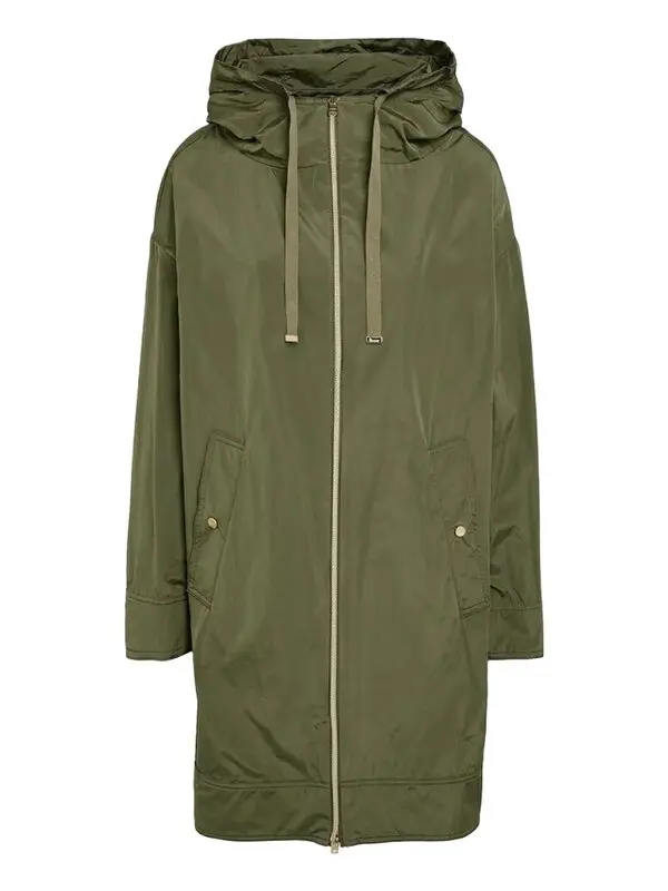 Herno Lightweight Parka Coat - Green