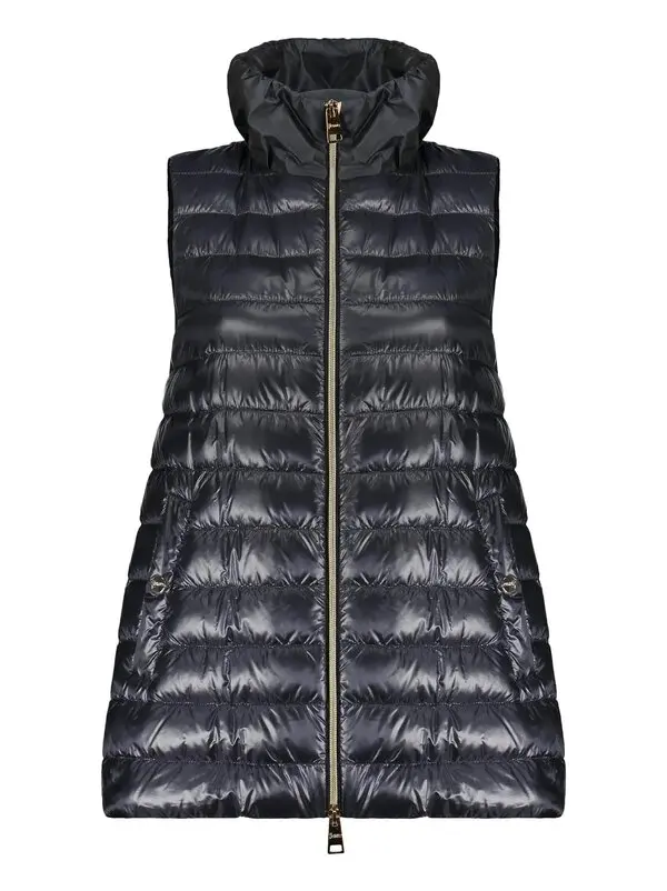 Herno Padded Vest Jacket - Blue