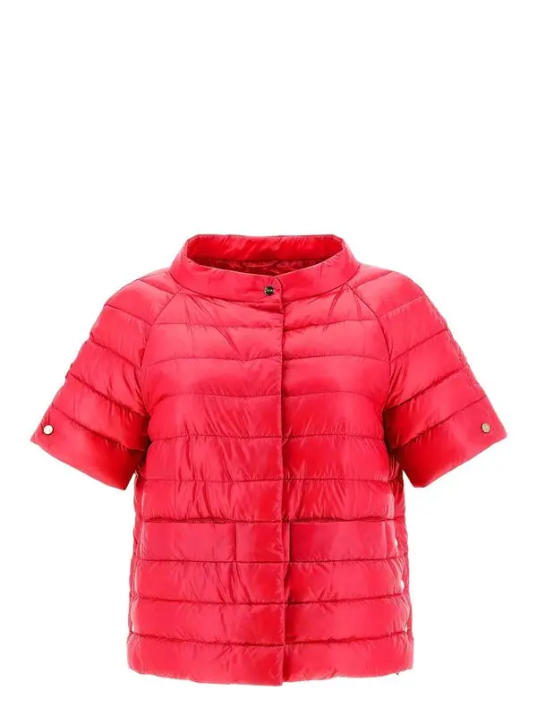 Herno Ultralight Quilted Down Jacket - Red