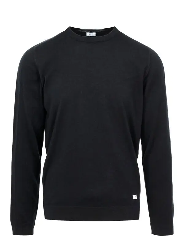 C.P. COMPANY Crew Neck Sweater - Eclipse