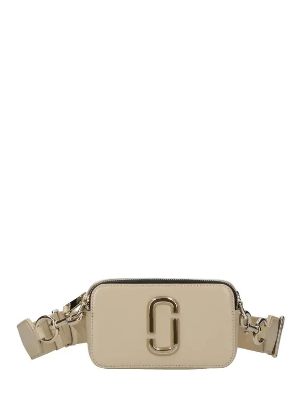 Marc Jacobs Saffiano Leather Camera Bag - Khaki
