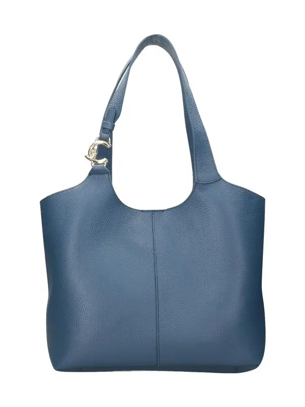 COCCINELLE Leather Tote Bag With C-me Logo Detail - Carta Da Zucchero