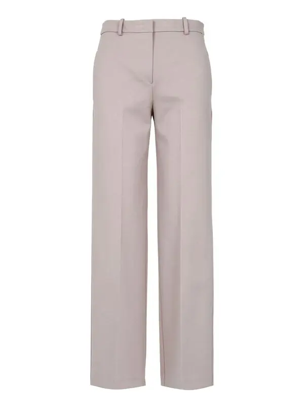 KAOS Viscose Trousers - Dove Grey