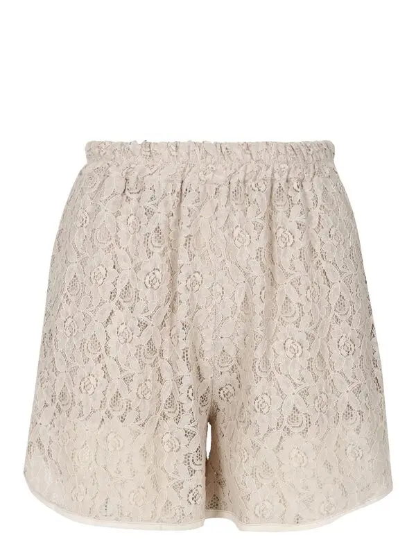 KAOS Lace Shorts - Beige