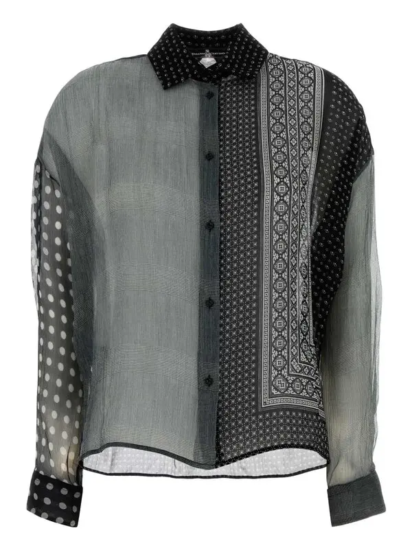 Ermanno Scervino Crepe Shirt - Printed