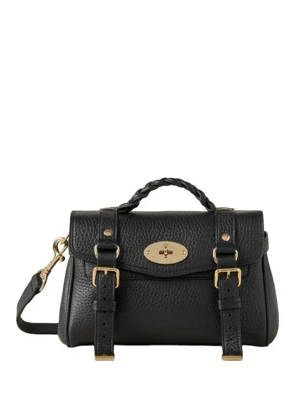 Mulberry Mini Alexa Satchel - Nero