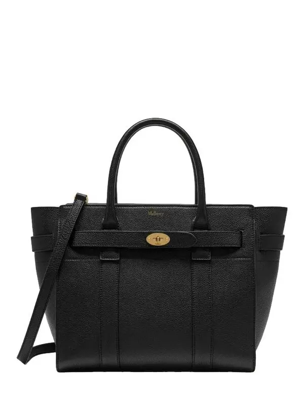 Mulberry Small Zipped Bayswater Bag - Nero