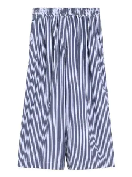 Max Mara Striped Culottes - Blue