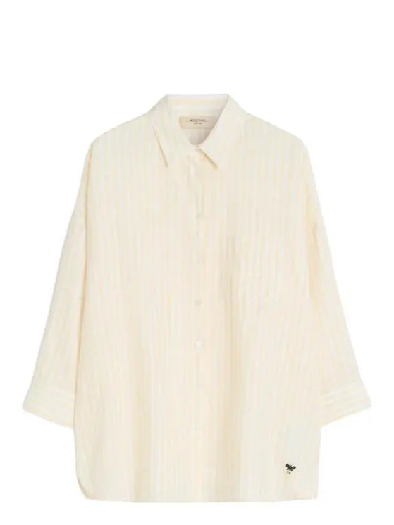 Max Mara Striped Shirt - Yellow