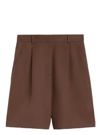 Max Mara Culotte Shorts - Cioccolato