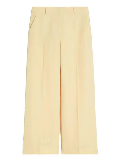 Max Mara Palazzo Pants - Yellow