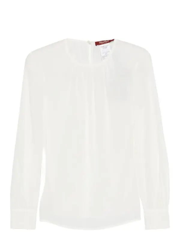Max Mara Mstcolmo Long Sleeve Shirt - Seta