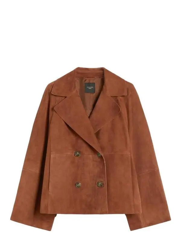Max Mara Double-breasted Jacket - Terracotta