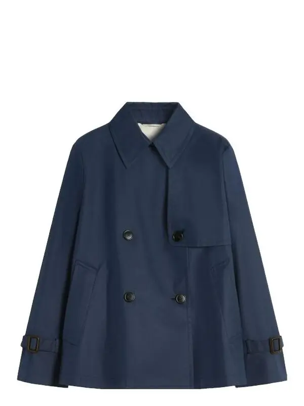 Max Mara Biiglia Trench Coat - Blue