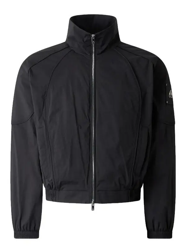 Moose Knuckles Skyline Crop Jacket - Nero