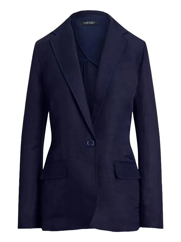Ralph Lauren One-button Twill Blazer - Blue