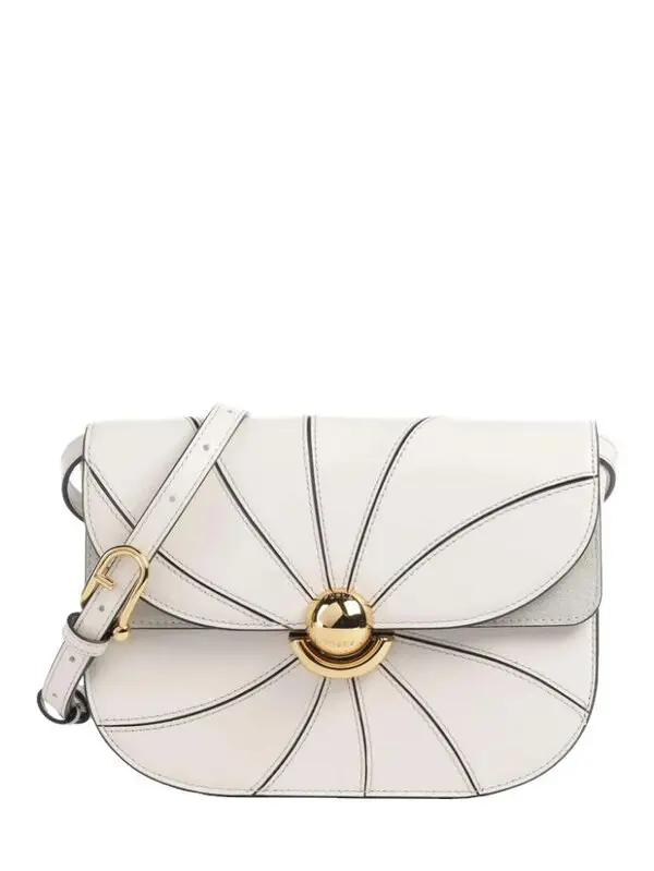 Furla Sfera S Crossbody Round Bag - Cream
